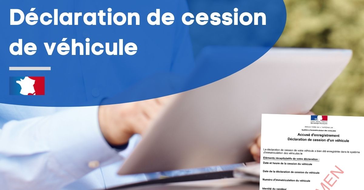 Déclaration de cession en ligne (en quelques clics)